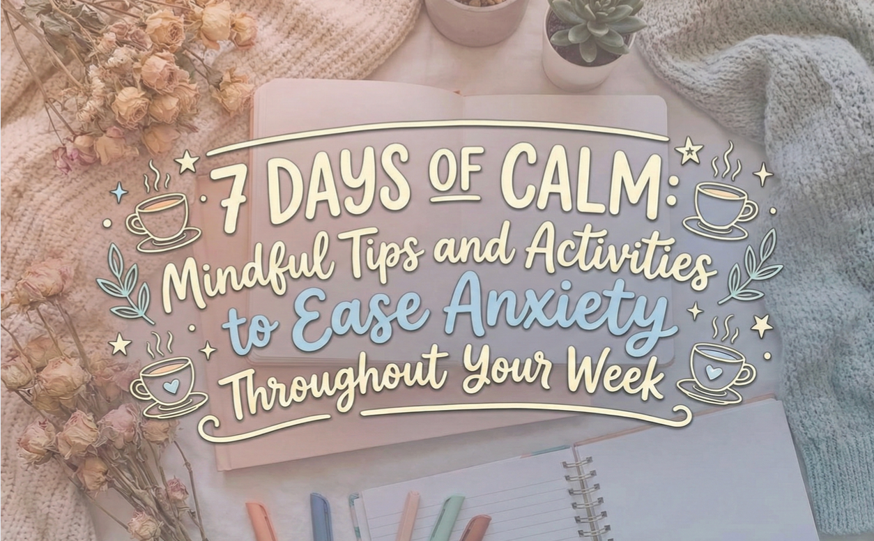 7 Days of Calm: Mindful Tips and Activities to Ease Anxiety Throughout ...