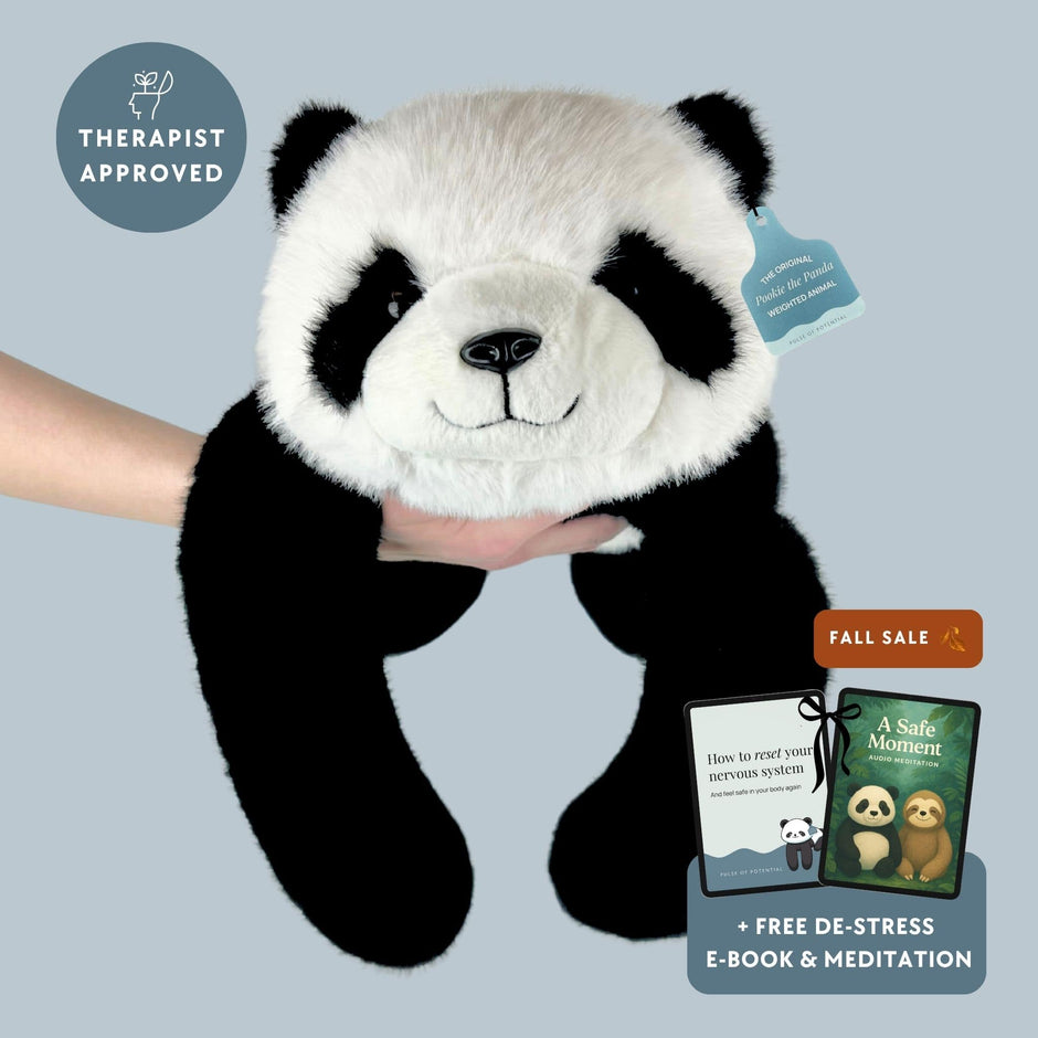 Pookie the Panda Weighted Animal